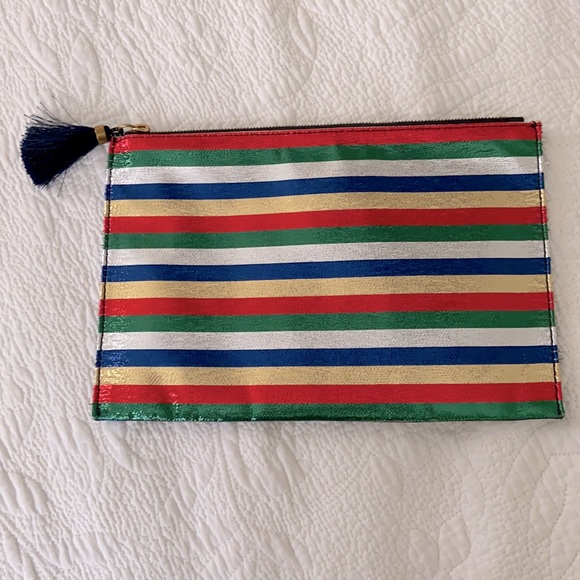 J. Crew | Bags | J Crew Zippered Clutch | Poshmark